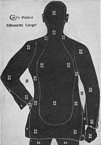 The Colt Silhouette Target for Police Officer Training